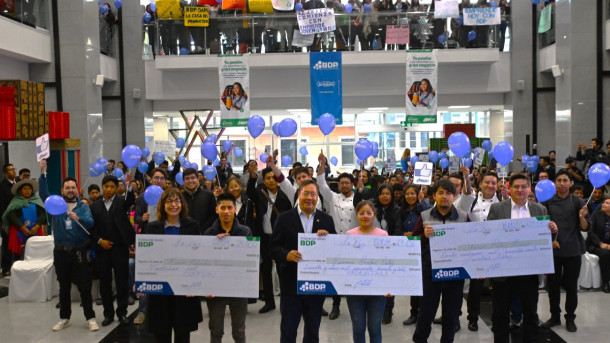 Emprende Joven BDP construye 126 historias de éxito, con Bs7,7 millones en desembolsos - BDP - SAM